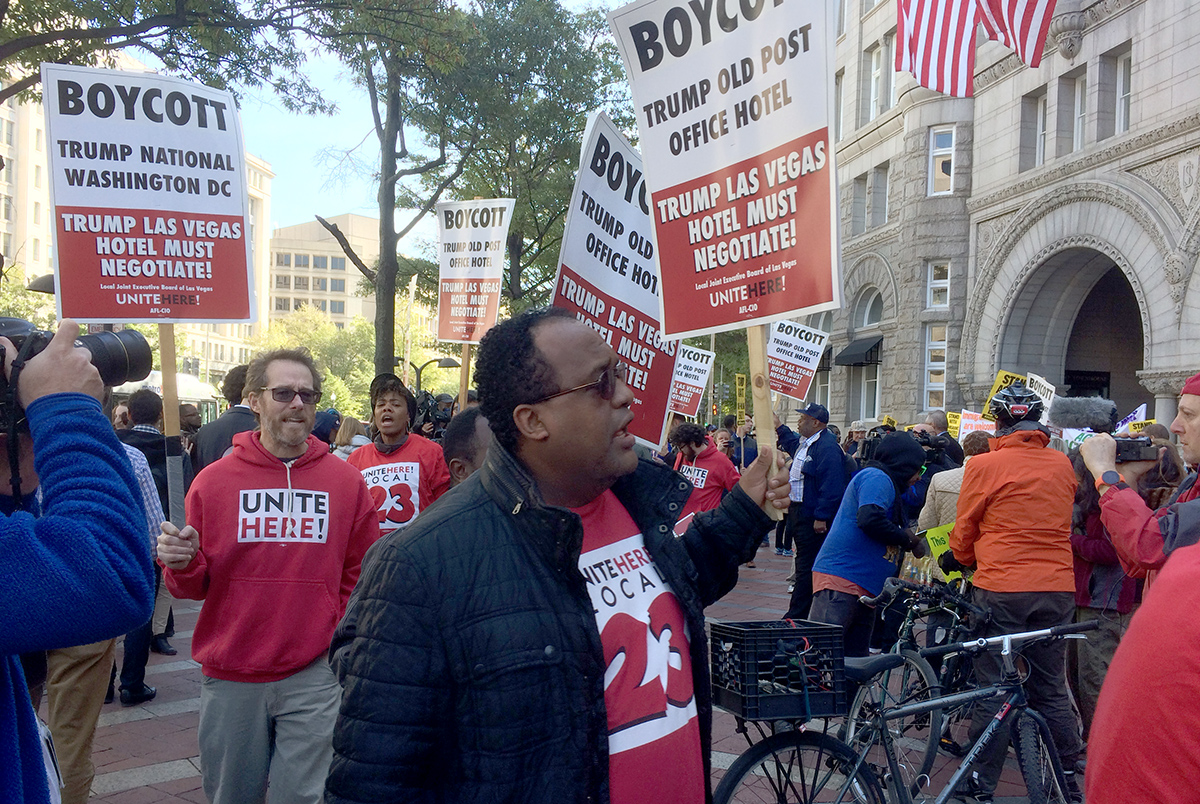 UNITE HERE Boycotts Trump Businesses : UNITE HERE!