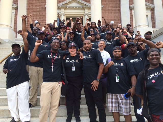 BWI Aero Service Group Workers Participate in One-Day Strike : UNITE HERE!