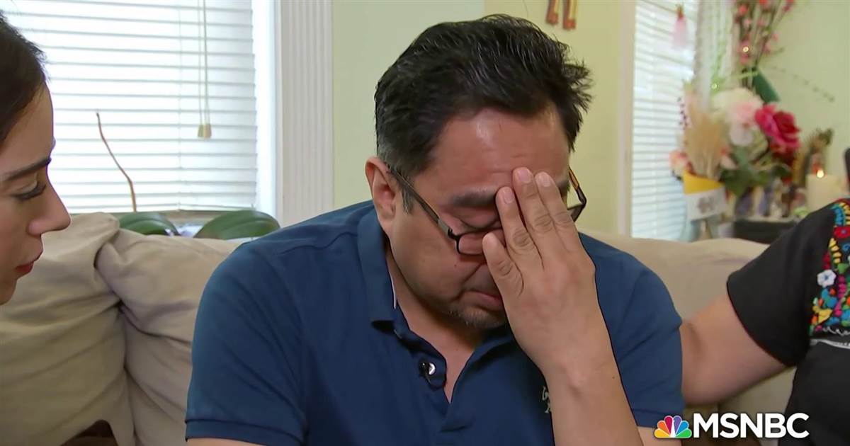MSNBC: Federal subcontractor gives emotional plea to lawmakers: “Do ...