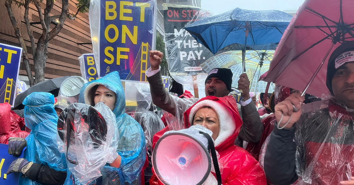 SF Hotel Workers Announce Strikes Likely to Expand, Call on Hotel ...