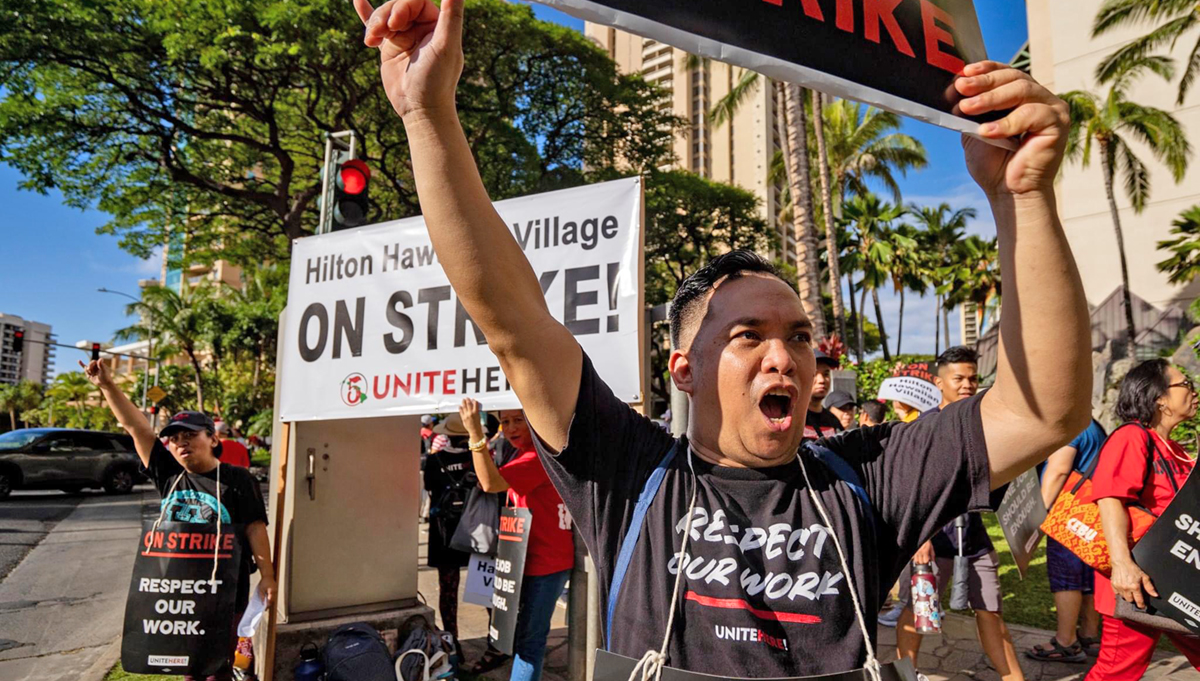 Hotel Workers Strike in Honolulu : UNITE HERE!