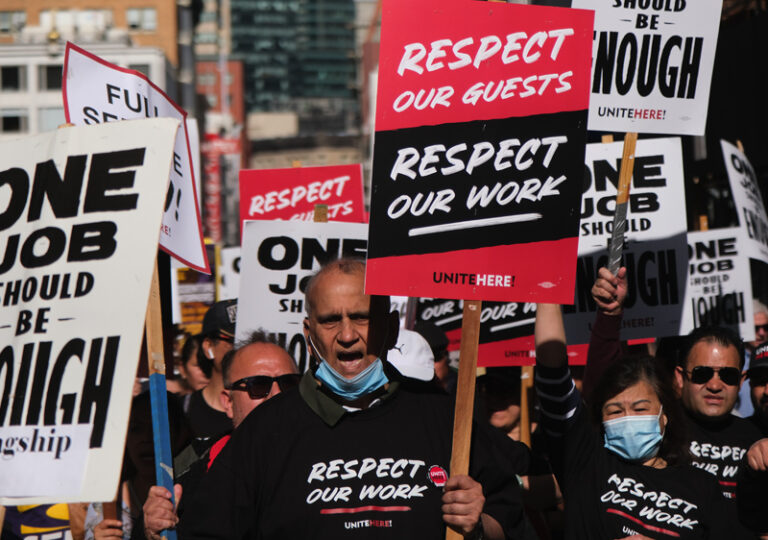 Time for hotels to “Respect Our Work” : UNITE HERE!